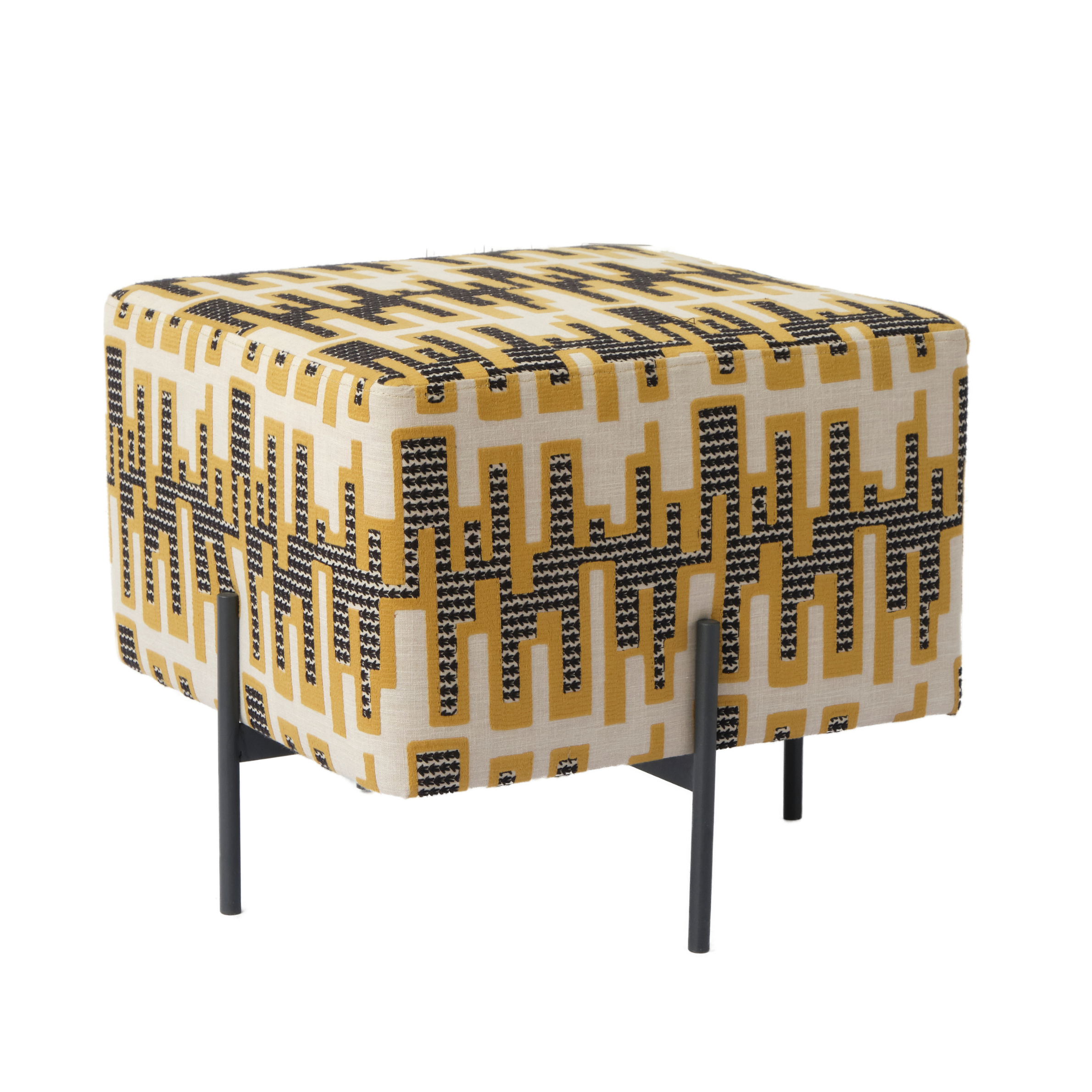 TipToe Ottoman – EBONY CURATED